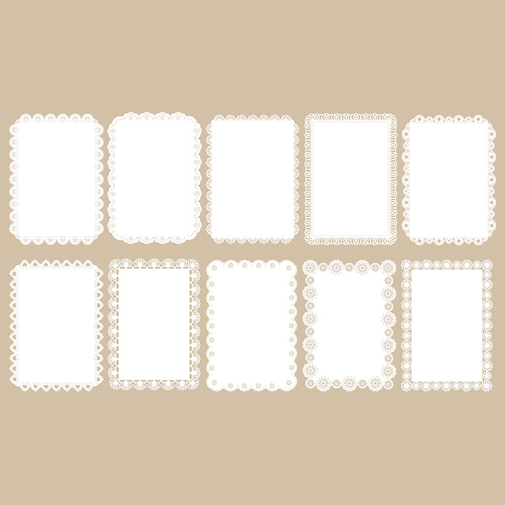 Lace Craft Paper Sheets - Tablets | MoshiMoshi UK